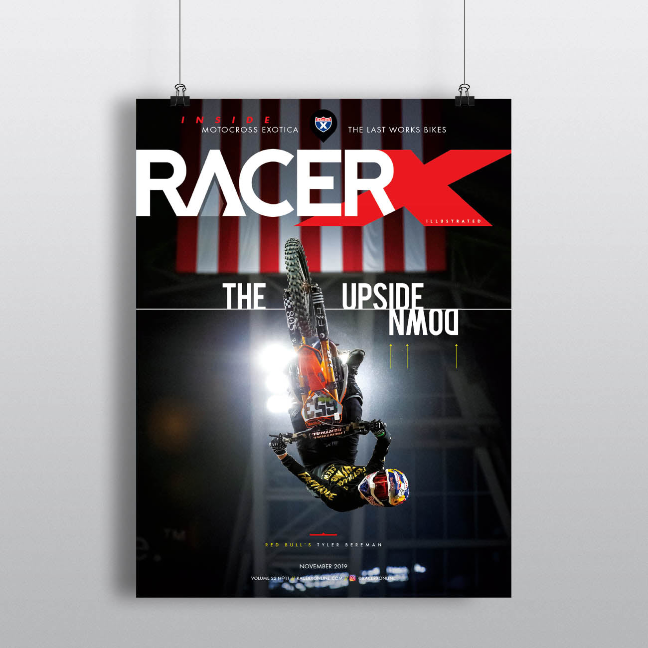 November 2019 Cover Poster – Racer X Brand